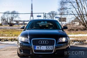 Черный Ауди А3 2008 в Рига, объемом двигателя 2.00 л и пробегом 331 тыс. км за 4390 €, фото 4 на AUTOMOTO.COM.LV