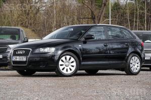 Melns Audi A3 2008 Rīga, ar dzinēja tilpumu 2.00 L un nobraukumu 313 tūkst. km par 3790 €, foto  vietnē AUTOMOTO.COM.LV