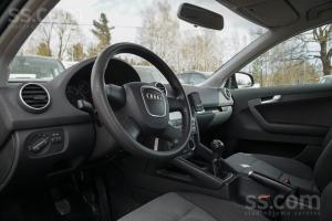 Черный Ауди А3 2008 в Рига, объемом двигателя 2.00 л и пробегом 313 тыс. км за 3790 €, фото 12 на AUTOMOTO.COM.LV