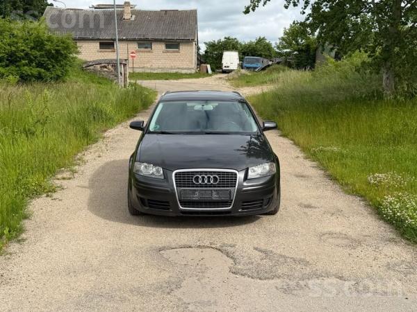 Melns Audi A3 2008 Ludza, ar dzinēja tilpumu 1.90 L un nobraukumu 0 tūkst. km par 4650 €, foto 1 vietnē AUTOMOTO.COM.LV