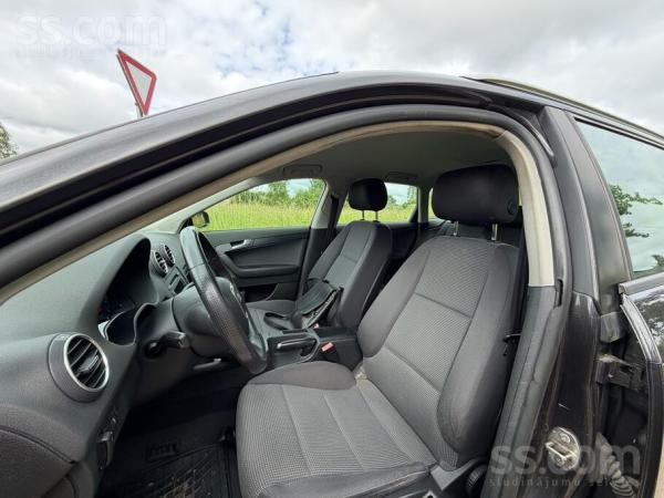 Melns Audi A3 2008 Ludza, ar dzinēja tilpumu 1.90 L un nobraukumu 0 tūkst. km par 4650 €, foto 9 vietnē AUTOMOTO.COM.LV