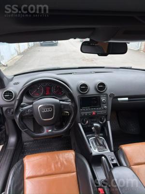 Black Audi A3 2008 in Riga, with an engine capacity of 2.00 L and mileage of 292 thousand km for 6500 €, photo 9 on AUTOMOTO.COM.LV