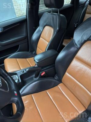Black Audi A3 2008 in Riga, with an engine capacity of 2.00 L and mileage of 292 thousand km for 6500 €, photo 11 on AUTOMOTO.COM.LV