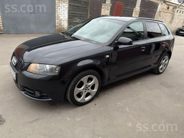 Melns Audi A3 2008 Rīga, ar dzinēja tilpumu 2.00 L un nobraukumu 292 tūkst. km par 6300 €, foto 1 vietnē AUTOMOTO.COM.LV