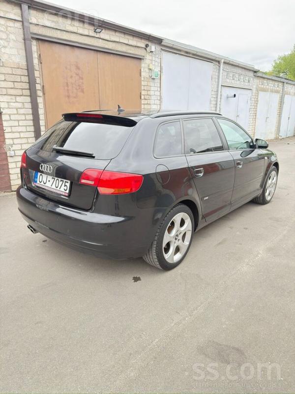 Melns Audi A3 2008 Rīga, ar dzinēja tilpumu 2.00 L un nobraukumu 292 tūkst. km par 6300 €, foto 2 vietnē AUTOMOTO.COM.LV