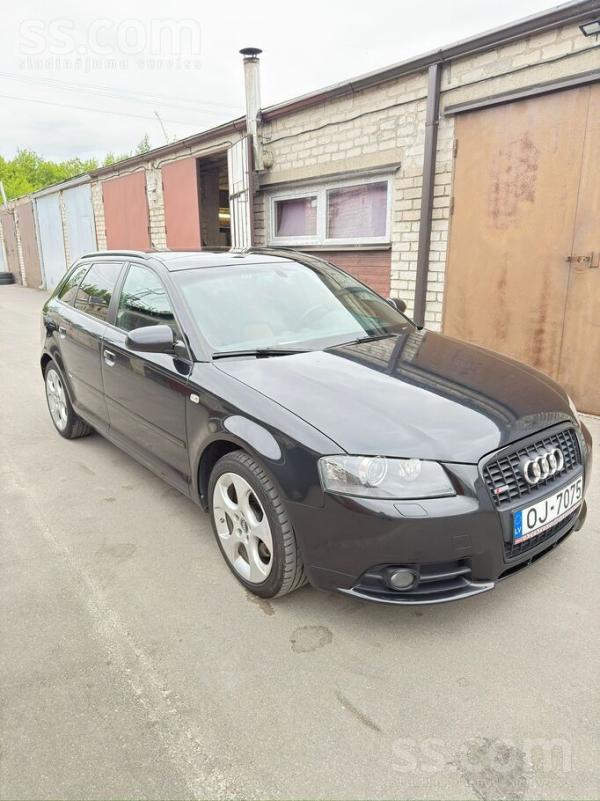 Melns Audi A3 2008 Rīga, ar dzinēja tilpumu 2.00 L un nobraukumu 292 tūkst. km par 6300 €, foto 6 vietnē AUTOMOTO.COM.LV
