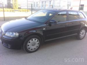 Черный Ауди А3 2008 в Резекне, объемом двигателя 1.90 л и пробегом 310 тыс. км за 3450 €, фото  на AUTOMOTO.COM.LV
