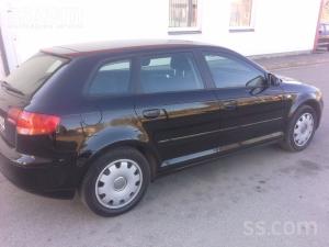 Melns Audi A3 2008 Rēzekne, ar dzinēja tilpumu 1.90 L un nobraukumu 310 tūkst. km par 3450 €, foto 4 vietnē AUTOMOTO.COM.LV
