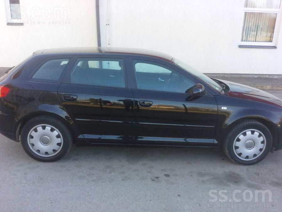 Melns Audi A3 2008 Rēzekne, ar dzinēja tilpumu 1.90 L un nobraukumu 310 tūkst. km par 3450 €, foto 7 vietnē AUTOMOTO.COM.LV