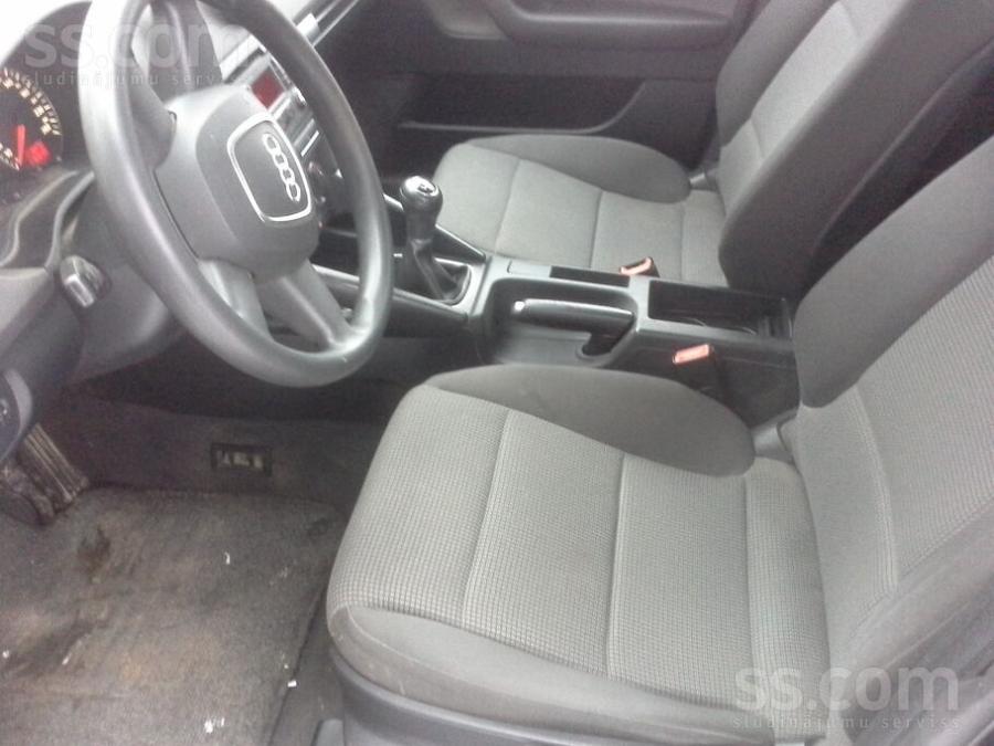 Melns Audi A3 2008 Rēzekne, ar dzinēja tilpumu 1.90 L un nobraukumu 310 tūkst. km par 3450 €, foto 8 vietnē AUTOMOTO.COM.LV