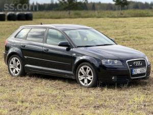 Melns Audi A3 2008 Ogre, ar dzinēja tilpumu 2.00 L un nobraukumu 340 tūkst. km par 4100 €, foto  vietnē AUTOMOTO.COM.LV
