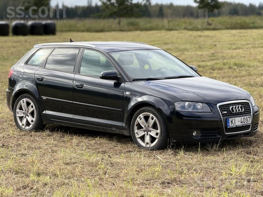 Melns Audi A3 2008 Ogre, ar dzinēja tilpumu 2.00 L un nobraukumu 340 tūkst. km par 4100 €, foto 1 vietnē AUTOMOTO.COM.LV