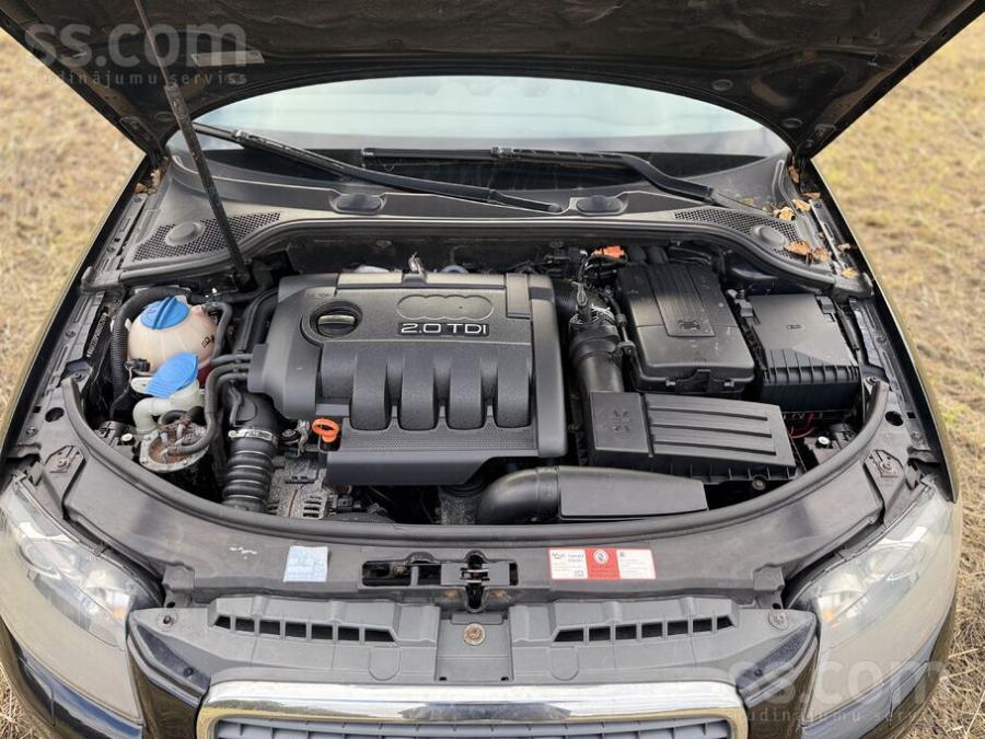 Melns Audi A3 2008 Ogre, ar dzinēja tilpumu 2.00 L un nobraukumu 340 tūkst. km par 4100 €, foto 6 vietnē AUTOMOTO.COM.LV