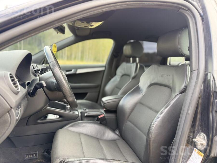 Melns Audi A3 2008 Ogre, ar dzinēja tilpumu 2.00 L un nobraukumu 340 tūkst. km par 4100 €, foto 7 vietnē AUTOMOTO.COM.LV