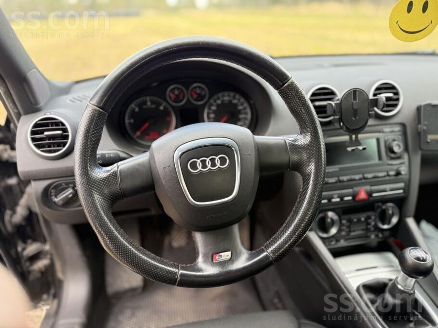 Melns Audi A3 2008 Ogre, ar dzinēja tilpumu 2.00 L un nobraukumu 340 tūkst. km par 4100 €, foto 8 vietnē AUTOMOTO.COM.LV