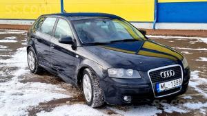 Черный Ауди А3 2008 в Цесис, объемом двигателя 2.00 л и пробегом 310 тыс. км за 2500 €, фото  на AUTOMOTO.COM.LV