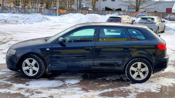 Melns Audi A3 2008 Cēsis, ar dzinēja tilpumu 2.00 L un nobraukumu 310 tūkst. km par 2500 €, foto 4 vietnē AUTOMOTO.COM.LV