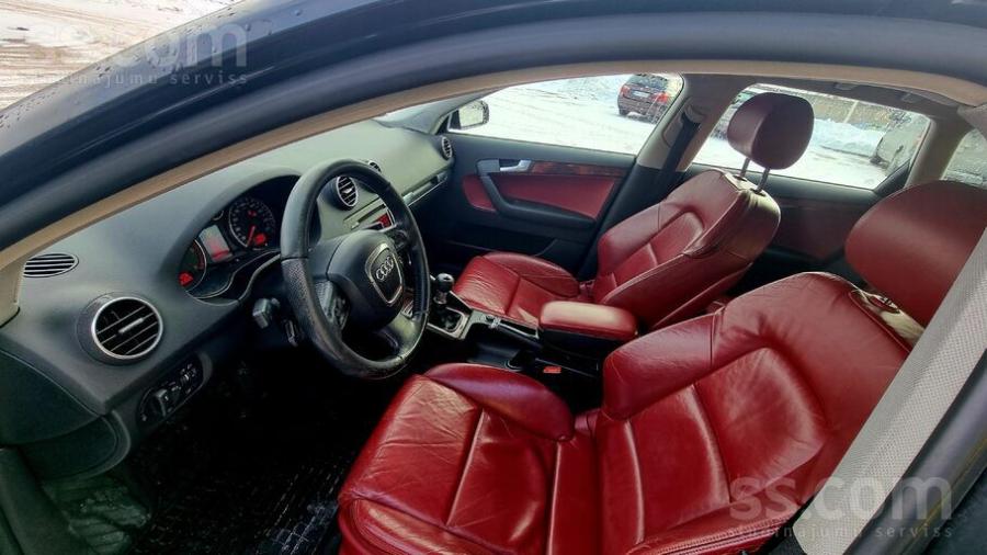 Melns Audi A3 2008 Cēsis, ar dzinēja tilpumu 2.00 L un nobraukumu 310 tūkst. km par 2500 €, foto 10 vietnē AUTOMOTO.COM.LV