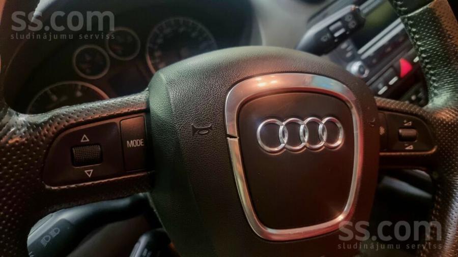 Melns Audi A3 2008 Cēsis, ar dzinēja tilpumu 2.00 L un nobraukumu 310 tūkst. km par 2500 €, foto 15 vietnē AUTOMOTO.COM.LV