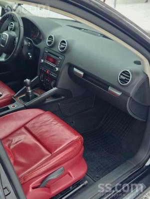 Melns Audi A3 2008 Cēsis, ar dzinēja tilpumu 2.00 L un nobraukumu 310 tūkst. km par 2500 €, foto 17 vietnē AUTOMOTO.COM.LV
