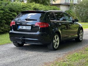 Black Audi A3 2008 in Talsi, with an engine capacity of 1.80 L and mileage of 231 thousand km for 5770 €, photo 5 on AUTOMOTO.COM.LV