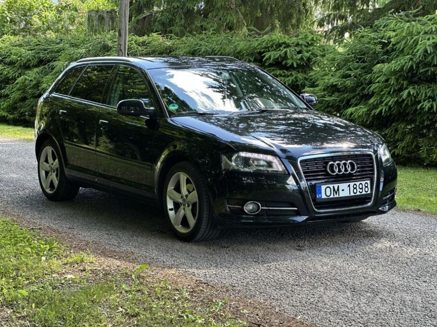 Black Audi A3 2008 in Talsi, with an engine capacity of 1.80 L and mileage of 231 thousand km for 5770 €, photo 6 on AUTOMOTO.COM.LV