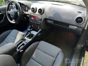 Black Audi A3 2008 in Talsi, with an engine capacity of 1.80 L and mileage of 231 thousand km for 5770 €, photo 19 on AUTOMOTO.COM.LV