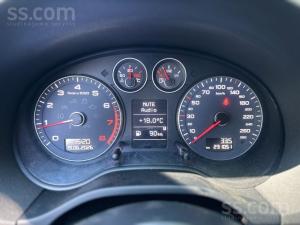 Black Audi A3 2008 in Talsi, with an engine capacity of 1.80 L and mileage of 231 thousand km for 5770 €, photo 22 on AUTOMOTO.COM.LV