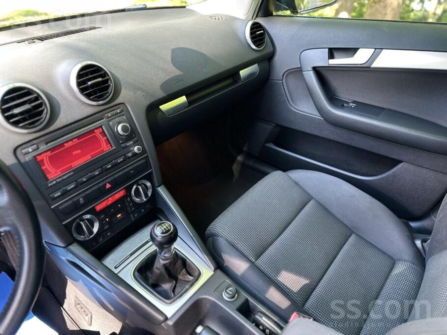 Black Audi A3 2008 in Talsi, with an engine capacity of 1.80 L and mileage of 231 thousand km for 5770 €, photo 24 on AUTOMOTO.COM.LV
