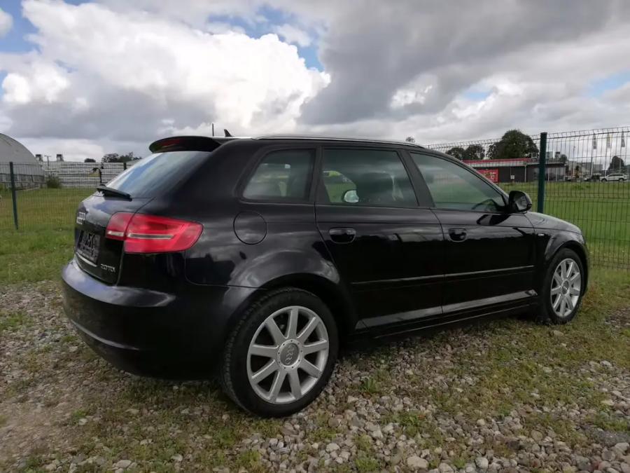 Black Audi A3 2008 in Saldus, with an engine capacity of 2.00 L and mileage of 260 thousand km for 5900 €, photo 3 on AUTOMOTO.COM.LV