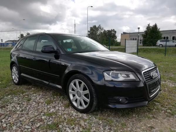 Black Audi A3 2008 in Saldus, with an engine capacity of 2.00 L and mileage of 260 thousand km for 5900 €, photo 3 on AUTOMOTO.COM.LV