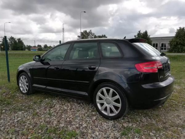 Black Audi A3 2008 in Saldus, with an engine capacity of 2.00 L and mileage of 260 thousand km for 5900 €, photo 4 on AUTOMOTO.COM.LV