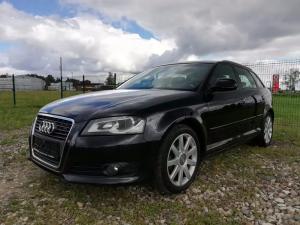 Black Audi A3 2008 in Saldus, with an engine capacity of 2.00 L and mileage of 260 thousand km for 5900 €, photo 16 on AUTOMOTO.COM.LV