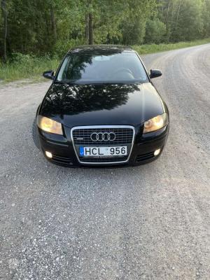 Black Audi A3 2008 in Taurage, with an engine capacity of 1.97 L and mileage of 308 thousand km for 2499 €, photo 3 on AUTOMOTO.COM.LV