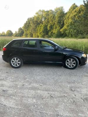 Black Audi A3 2008 in Taurage, with an engine capacity of 1.97 L and mileage of 308 thousand km for 2499 €, photo 7 on AUTOMOTO.COM.LV