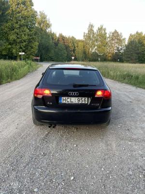 Black Audi A3 2008 in Taurage, with an engine capacity of 1.97 L and mileage of 308 thousand km for 2499 €, photo 9 on AUTOMOTO.COM.LV