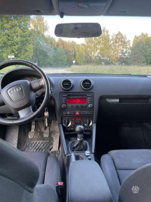 Black Audi A3 2008 in Taurage, with an engine capacity of 1.97 L and mileage of 308 thousand km for 2499 €, photo 15 on AUTOMOTO.COM.LV