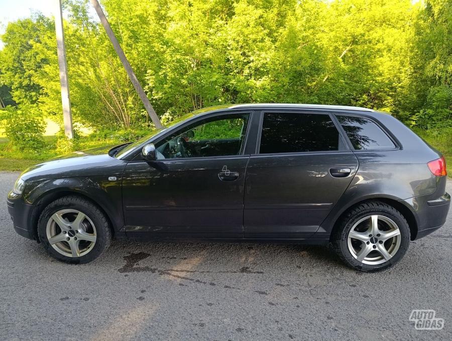 Melns Audi A3 2008 Panevēža, ar dzinēja tilpumu 1.90 L un nobraukumu 340 tūkst. km par 2650 €, foto 7 vietnē AUTOMOTO.COM.LV