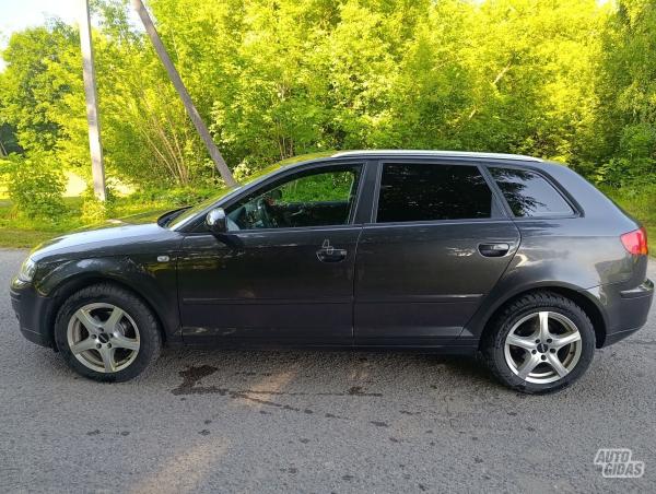 Melns Audi A3 2008 Panevēža, ar dzinēja tilpumu 1.90 L un nobraukumu 340 tūkst. km par 2450 €, foto 7 vietnē AUTOMOTO.COM.LV