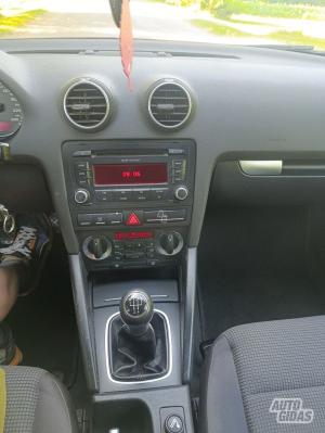 Black Audi A3 2008 in Panevezys, with an engine capacity of 1.90 L and mileage of 340 thousand km for 2450 €, photo 14 on AUTOMOTO.COM.LV