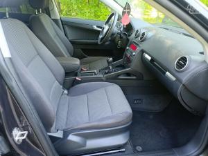 Black Audi A3 2008 in Panevezys, with an engine capacity of 1.90 L and mileage of 340 thousand km for 2450 €, photo 16 on AUTOMOTO.COM.LV