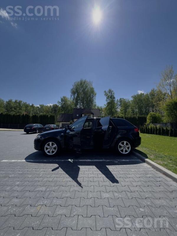 Black Audi A3 2008 in Riga, with an engine capacity of 1.80 L and mileage of 290 thousand km for 2950 €, photo 3 on AUTOMOTO.COM.LV