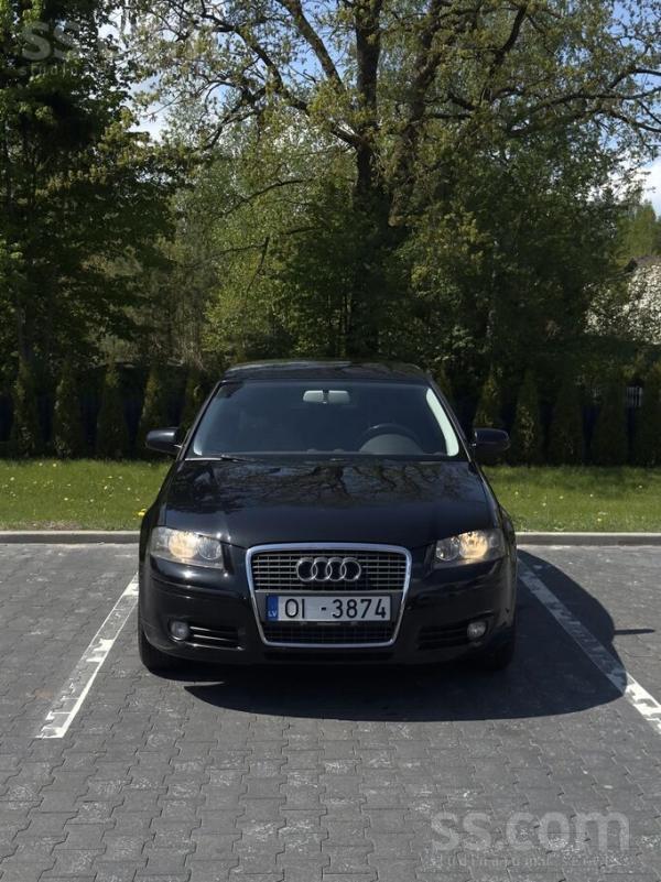 Black Audi A3 2008 in Riga, with an engine capacity of 1.80 L and mileage of 290 thousand km for 2950 €, photo 4 on AUTOMOTO.COM.LV