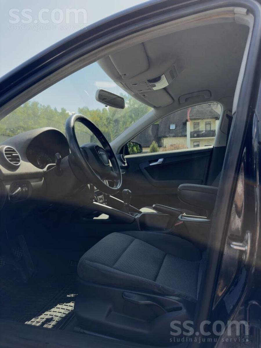 Melns Audi A3 2008 Rīga, ar dzinēja tilpumu 1.80 L un nobraukumu 290 tūkst. km par 2950 €, foto 6 vietnē AUTOMOTO.COM.LV