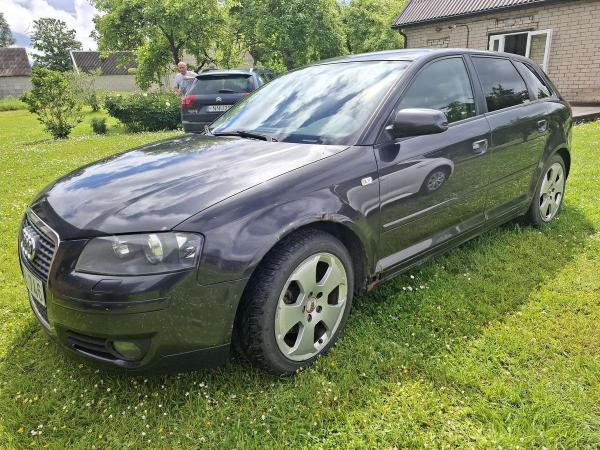 Black Audi A3 2008 in Kedainiai, with an engine capacity of 1.39 L and mileage of 293 thousand km for 2000 €, photo 2 on AUTOMOTO.COM.LV