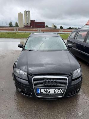 Black Audi A3 2008 in Kaunas, with an engine capacity of 1.80 L and mileage of 245 thousand km for 750 €, photo  on AUTOMOTO.COM.LV