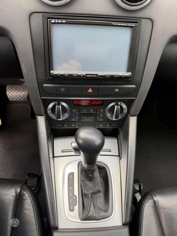 Black Audi A3 2008 in Siauliai, with an engine capacity of 1.90 L and mileage of 369 thousand km for 2250 €, photo 10 on AUTOMOTO.COM.LV