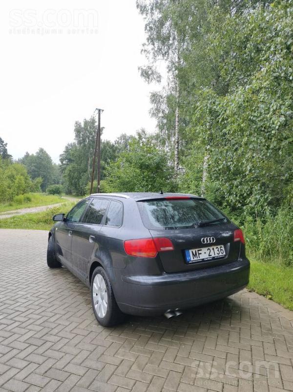 Черный Ауди А3 2008 в Рига, объемом двигателя 1.90 л и пробегом 264 тыс. км за 2899 €, фото 2 на AUTOMOTO.COM.LV