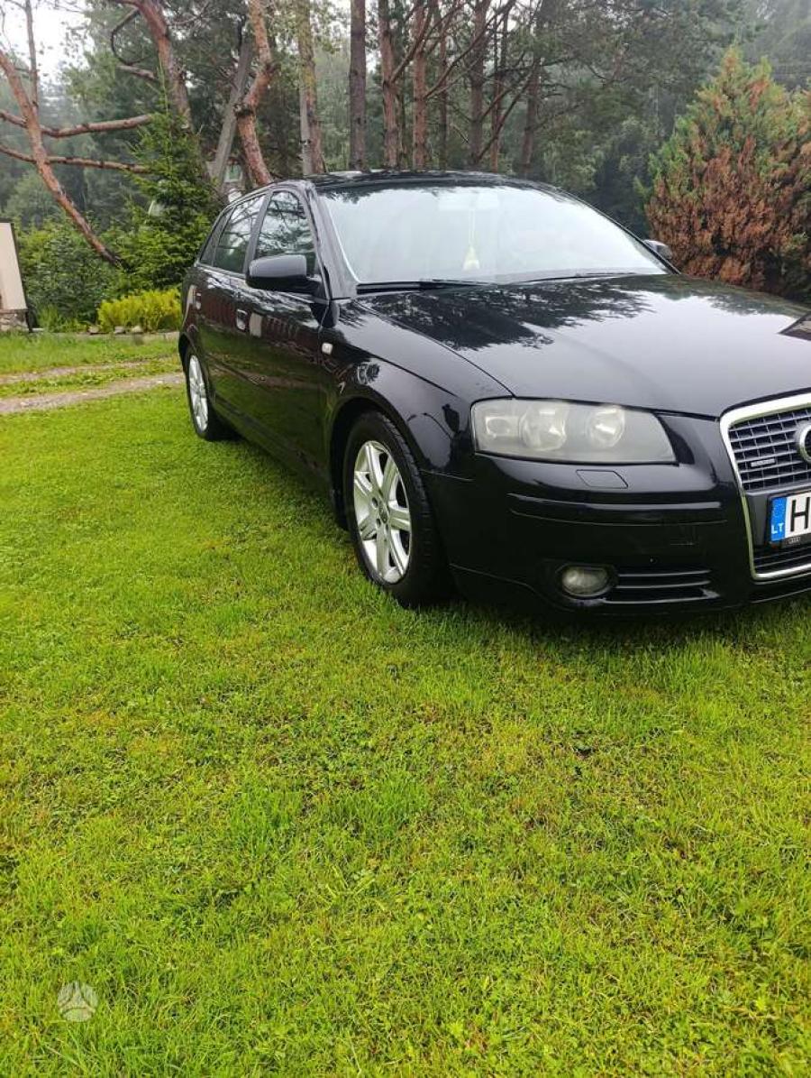 Melns Audi A3 2008 Šauļi, ar dzinēja tilpumu 1.97 L un nobraukumu 309 tūkst. km par 2250 €, foto 1 vietnē AUTOMOTO.COM.LV
