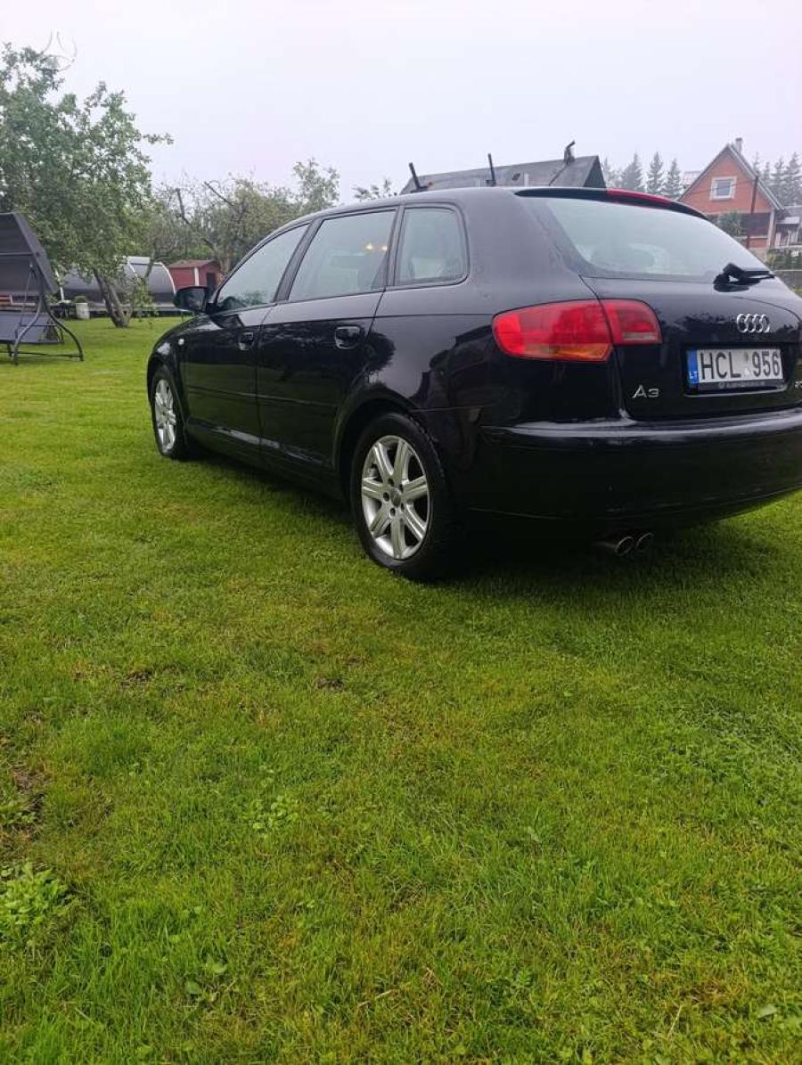 Melns Audi A3 2008 Šauļi, ar dzinēja tilpumu 1.97 L un nobraukumu 309 tūkst. km par 2250 €, foto 6 vietnē AUTOMOTO.COM.LV
